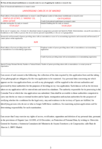 How to fill in the Application for National Visa Form Spain | Go! Go ...